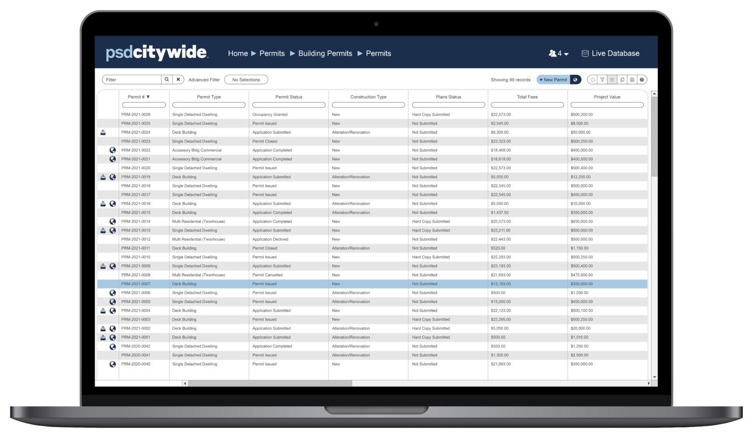 Permits and Planning - Landing Page - PSD Citywide