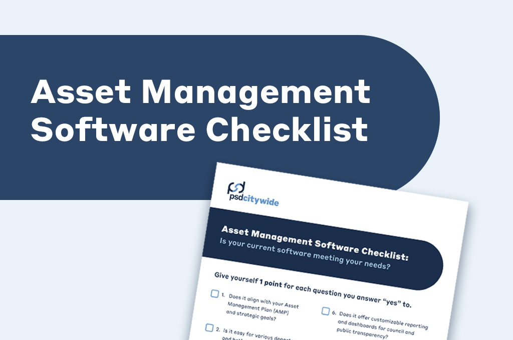 Asset Management Software Checklist - PSD Citywide